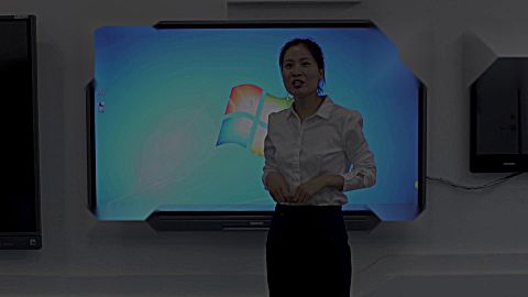 【长虹触摸电视一体机-鼠标和虚拟键盘操作】