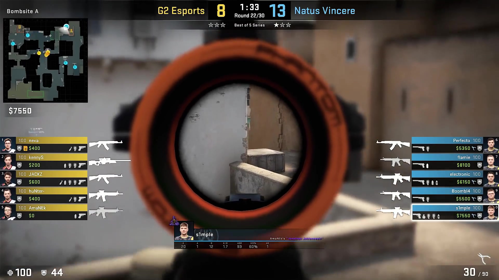 CSGO教学 学一学职业哥实战中的小技巧