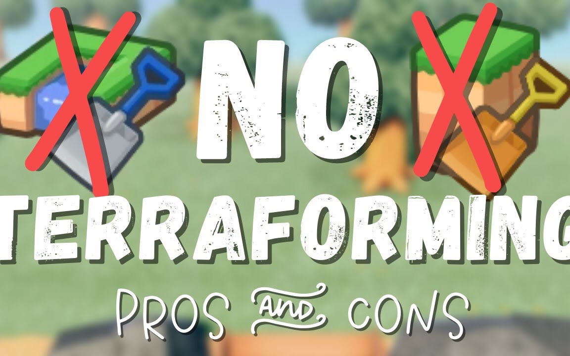 【动森】修改初始地形的优缺点 | The Pros&Cons of NOT ...