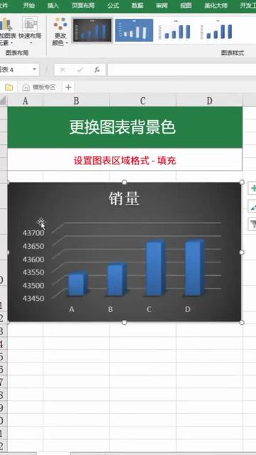 Excel数据表一样的数据图表,为啥我做的就没有小哥哥做的好看?