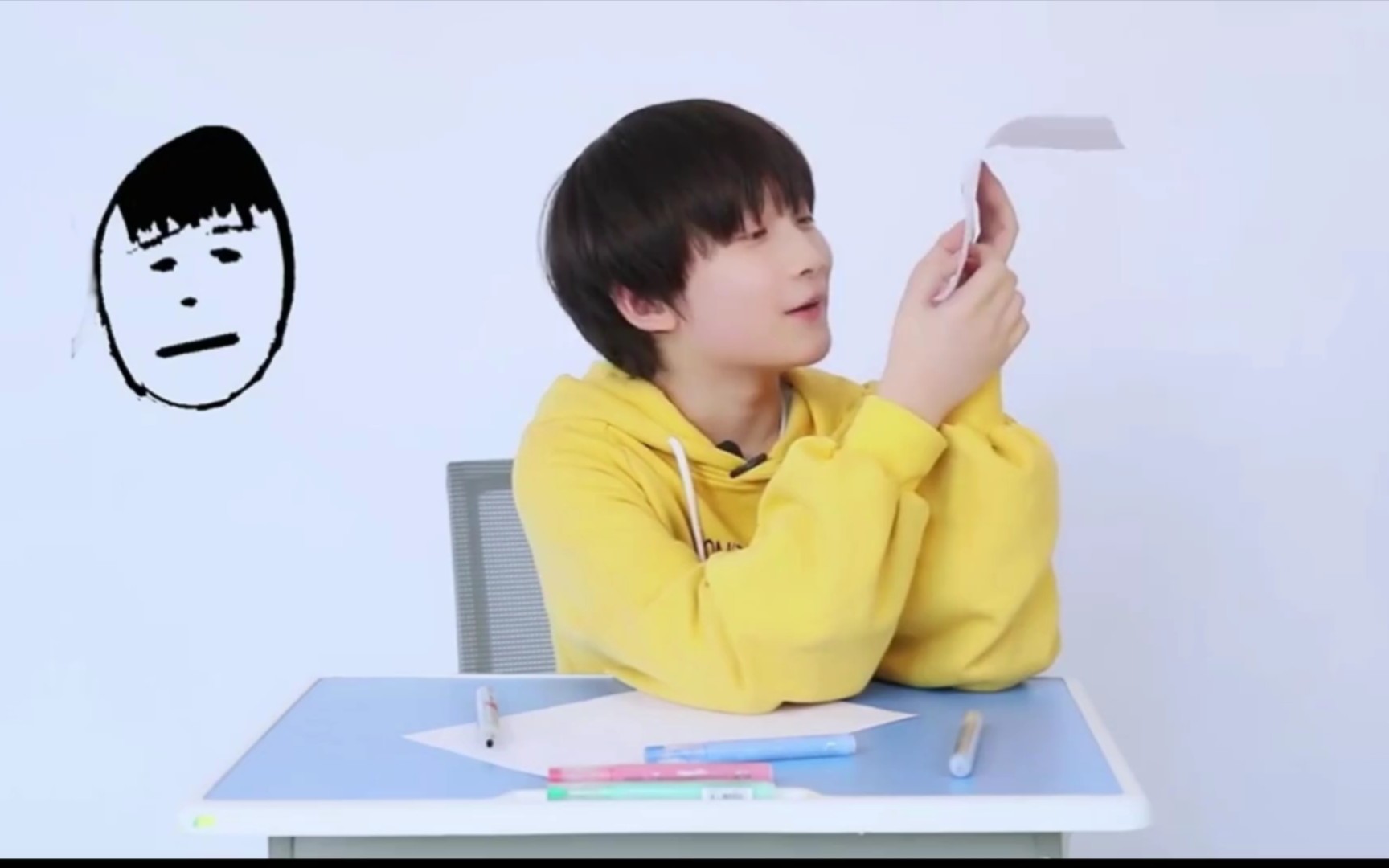 【TF家族三代】笑不活了余宇涵你是靠眉毛 头发认人的吗