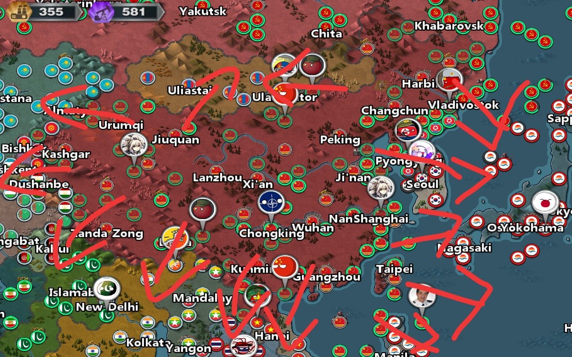 【世界征服者3】当中国参与了第三次世界大战!