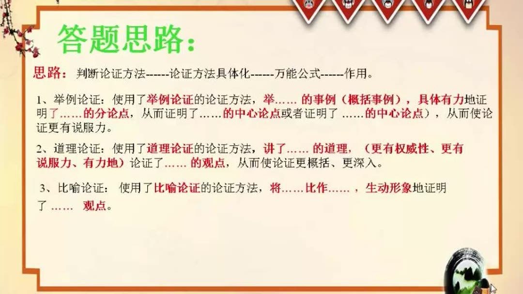 议论文阅读答题技巧