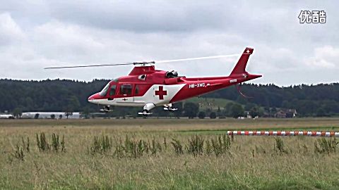 Biggest R_C Augusta-109K2 turbine Model Helicopter@ Swiss Heli ...