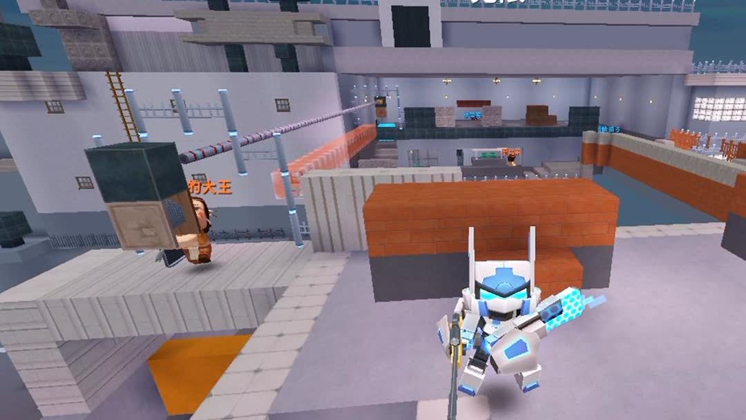 迷你世界多人狙击战 被被虐成这样竟然还能赢