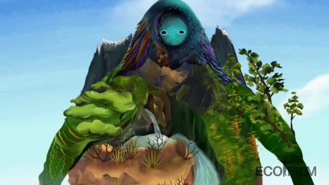 短片《自然之神》:如果大自然是人的样子,你还会肆意开采吗