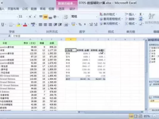 Excel2010基础(52)-数据辅助计算