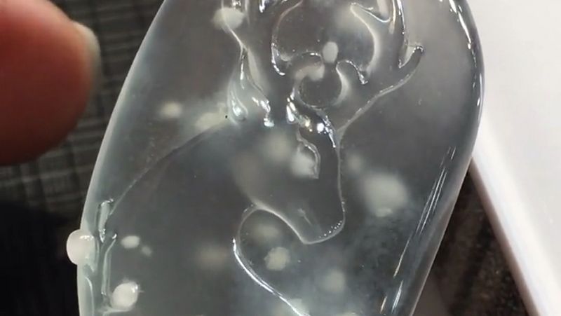 翡翠雕刻过程分享
