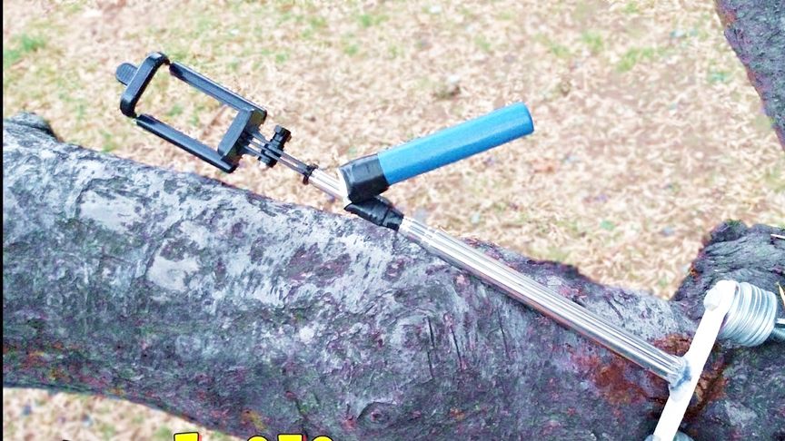 如何用自拍杆来制作智能手机稳定器