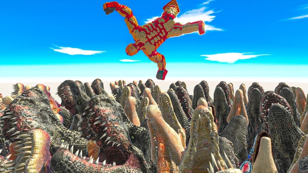 动物战争模拟器 动物们好像是没有办法好好体验蹦极的感觉了