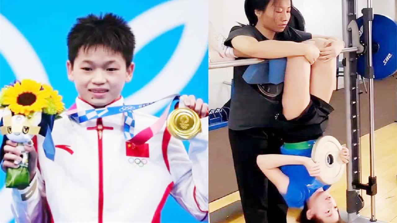 心疼!全红婵成功的背后:后背膏药令人心疼,15岁至今2年没回家