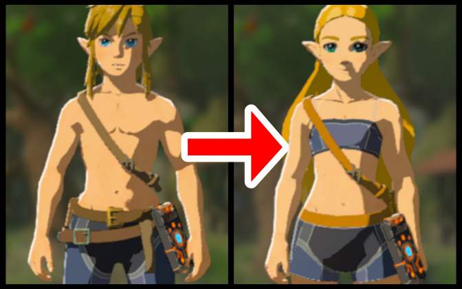 活动作品「塞尔达传说」把林克换成塞尔达会怎样?