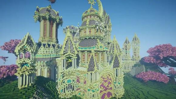 我的世界:十大让人疯狂的建筑真的是宏伟!快来看看