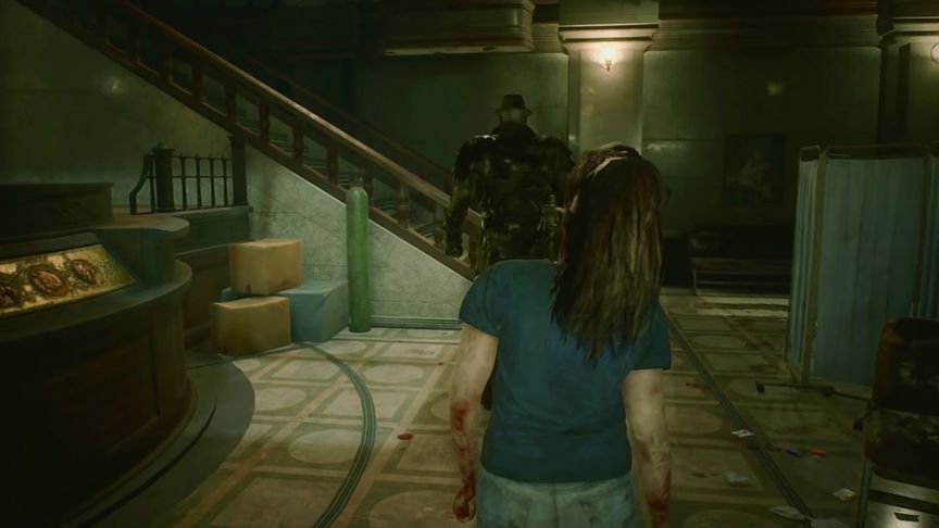 生化危机2重制版:使用僵尸MOD遇见暴君会怎么样?