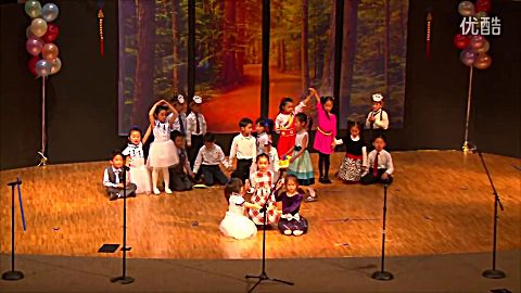 晨光中文学校2015新春年度汇演:古诗朗诵《唐诗表演》