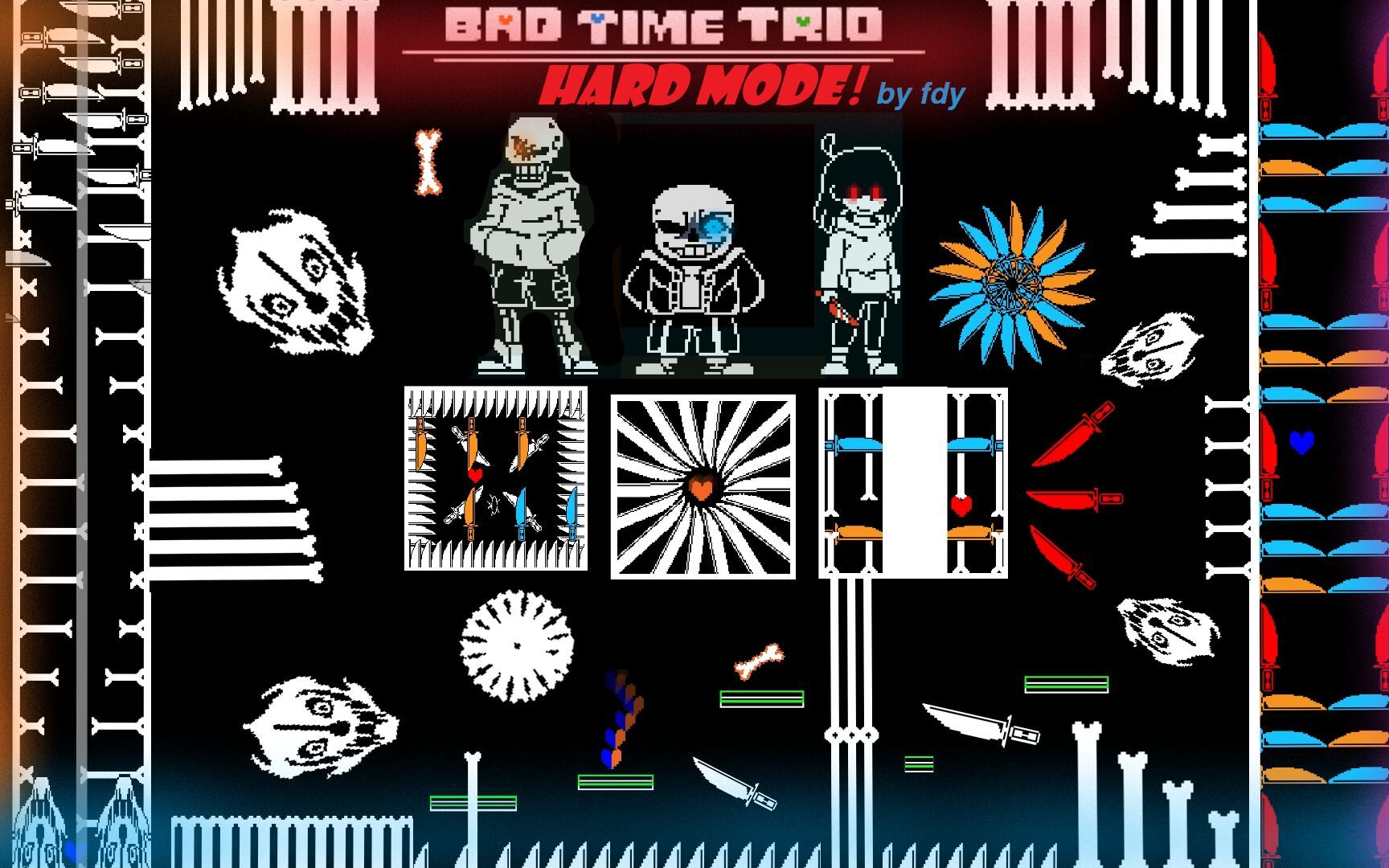 [世界第一]FDY!三重审判困难模式无noob七药一命通关!(bilibili账号创建...