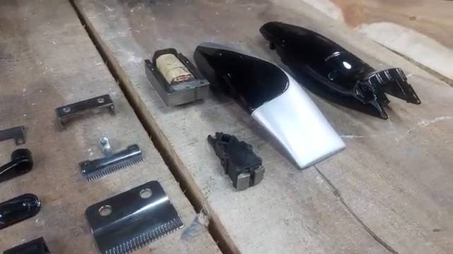 实拍,电推子组装全过程,没想到就是这么简单,真是大开眼界了