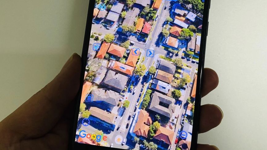 教你用地图定位到你家楼顶,能360°旋转观看,高清又立体