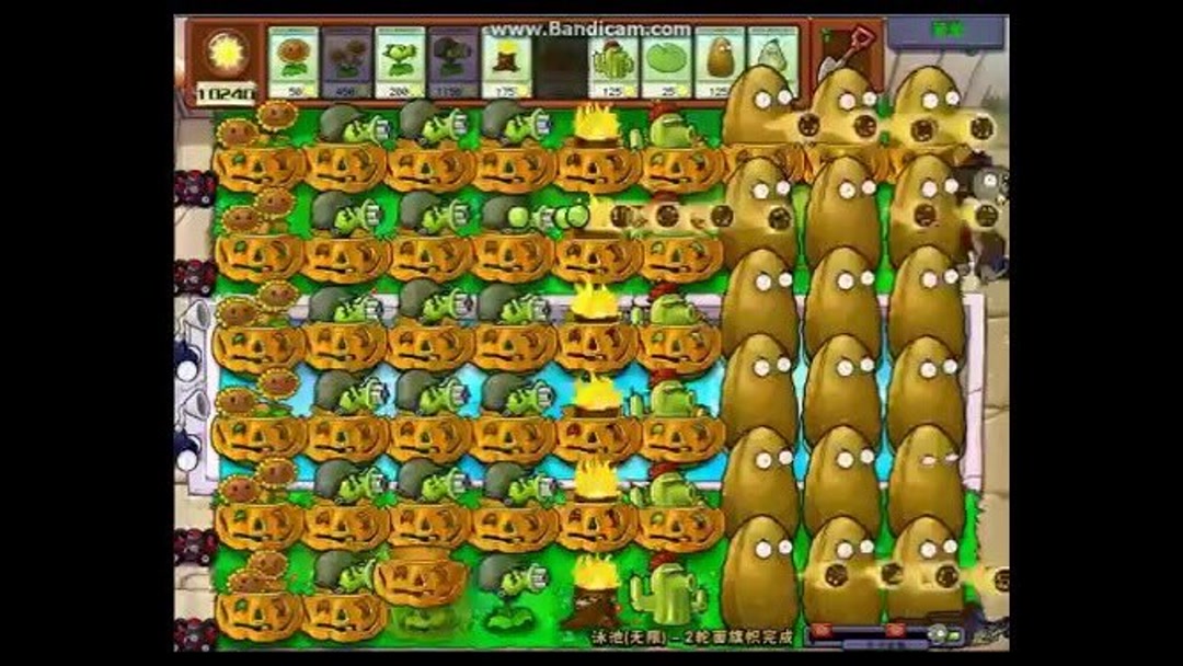 【开玩】植物大战僵尸,无敌版,爽翻