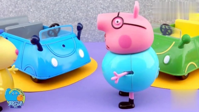 猪爸爸到凯蒂猫的花店来买花