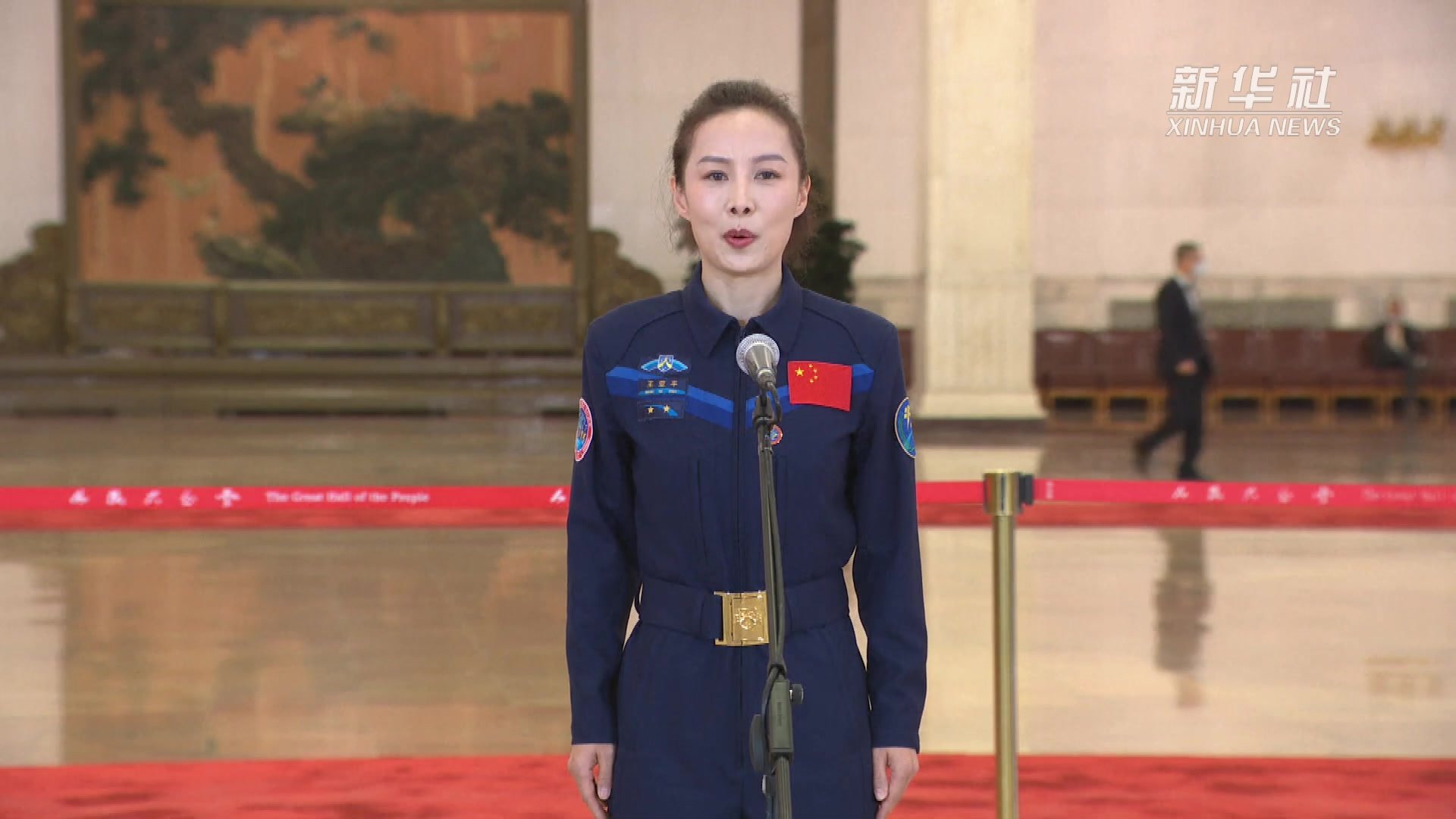 党代表通道|王亚平:欢迎更多有志青年加入我们