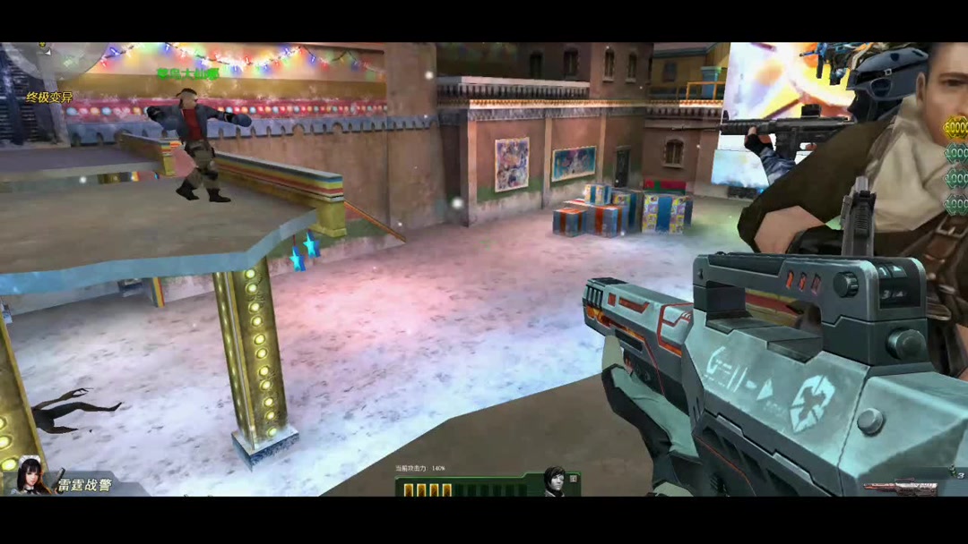 生死狙击 阿龙游戏解说 G门神枪支体验 终极变异模式 这个逼装