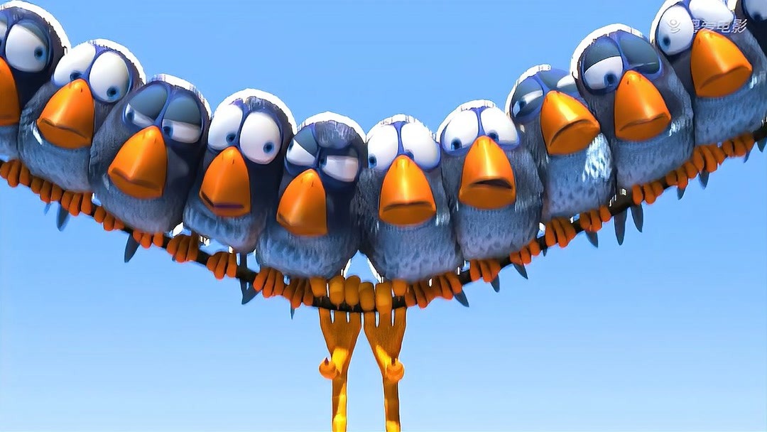 《鸟鸟鸟》皮克斯幽默讽刺的手法讲述了一个耐人寻味的小故事