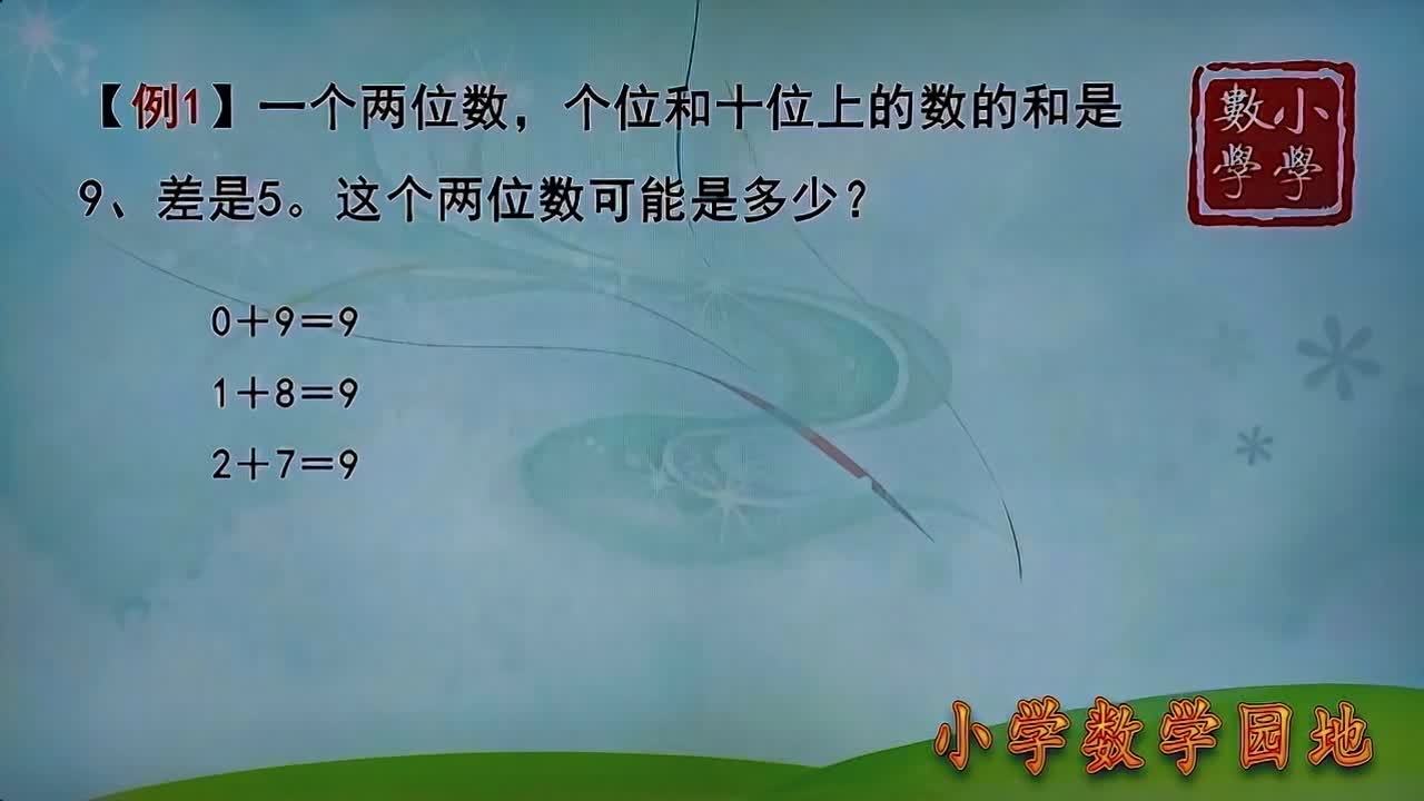 一年级数学课外辅导培优课堂 运用一一列举的方法 解答一些思考题