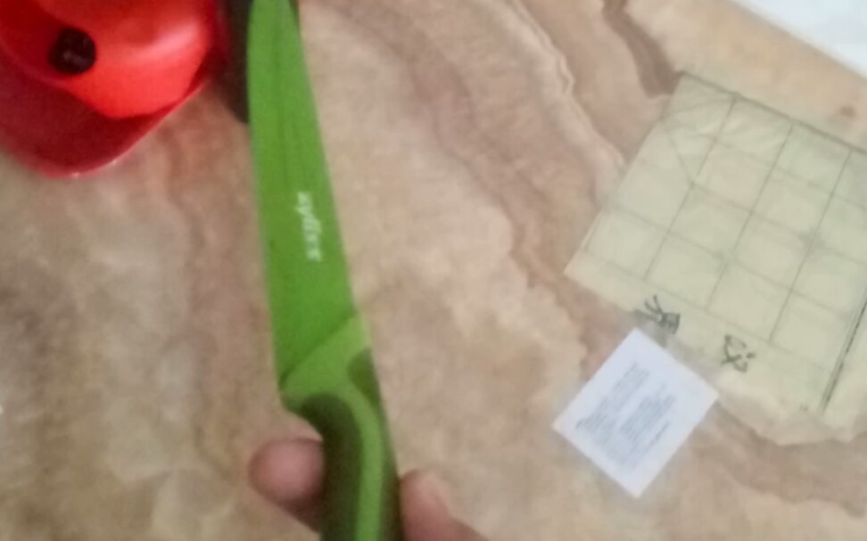 啥都不会,转个水果刀试试