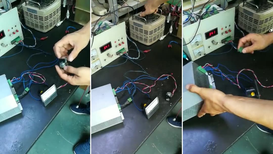 镭之源电缆故障测试仪高压电源演示电容高压充电放电操作视频