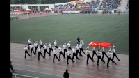 哈工大威海第十七届国旗仪仗队运动会入场
