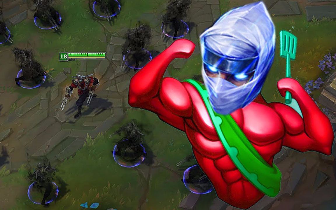 URF模式中的劫,简直眼花缭乱不知所踪