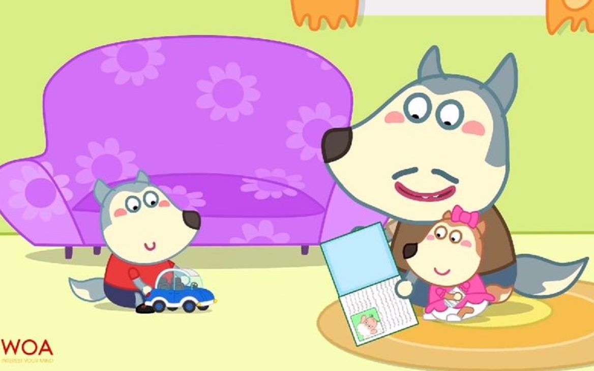 小猪儿童动画:露西受伤得到全家宠爱 沃夫感觉受到冷落非常伤心 他会...