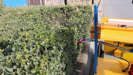 绿篱修剪车展示
