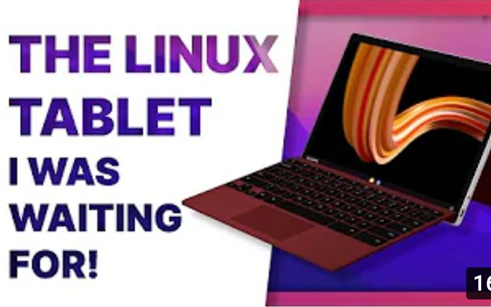 这才是 Linux 平板该有的样子!Fydetab Duo