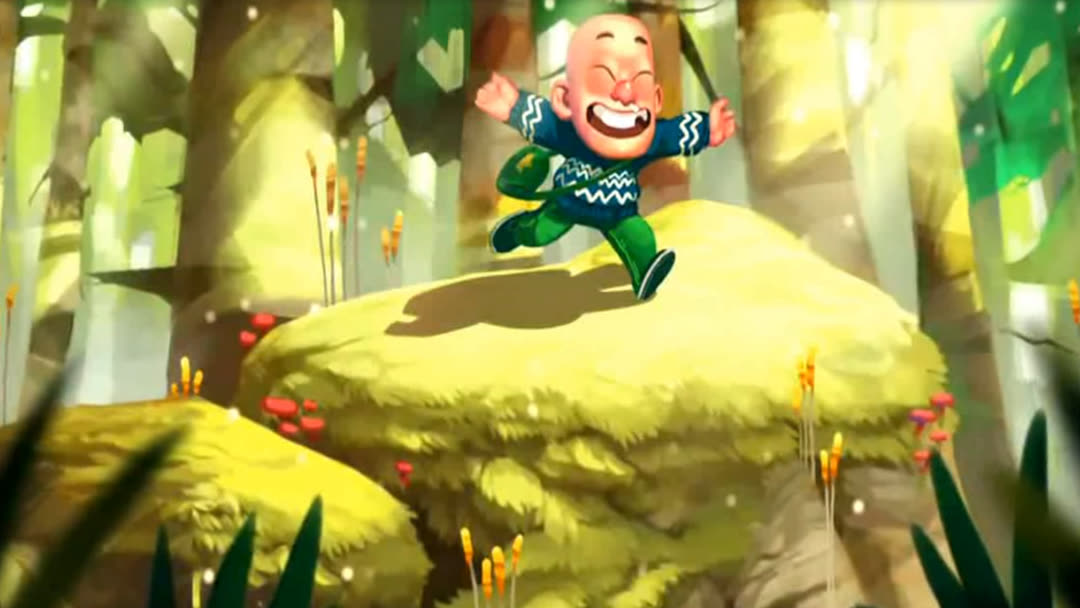 熊出没之过年:光头强回忆起小时候的美好时光