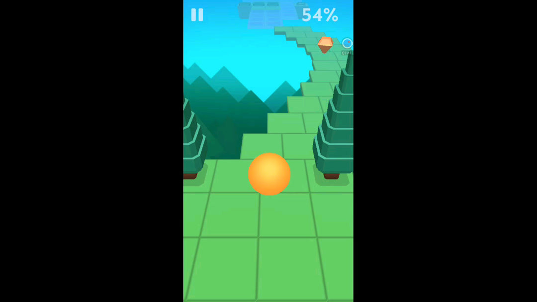 滚动的天空之会滑动的路的游戏