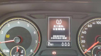 大众汽车仪表提示识别到压力损失,出现胎压报警时的处理方法