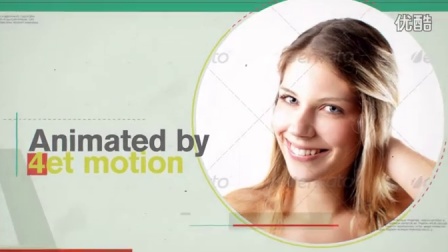 AE模板3754-文字图片创意排版动画人物介绍