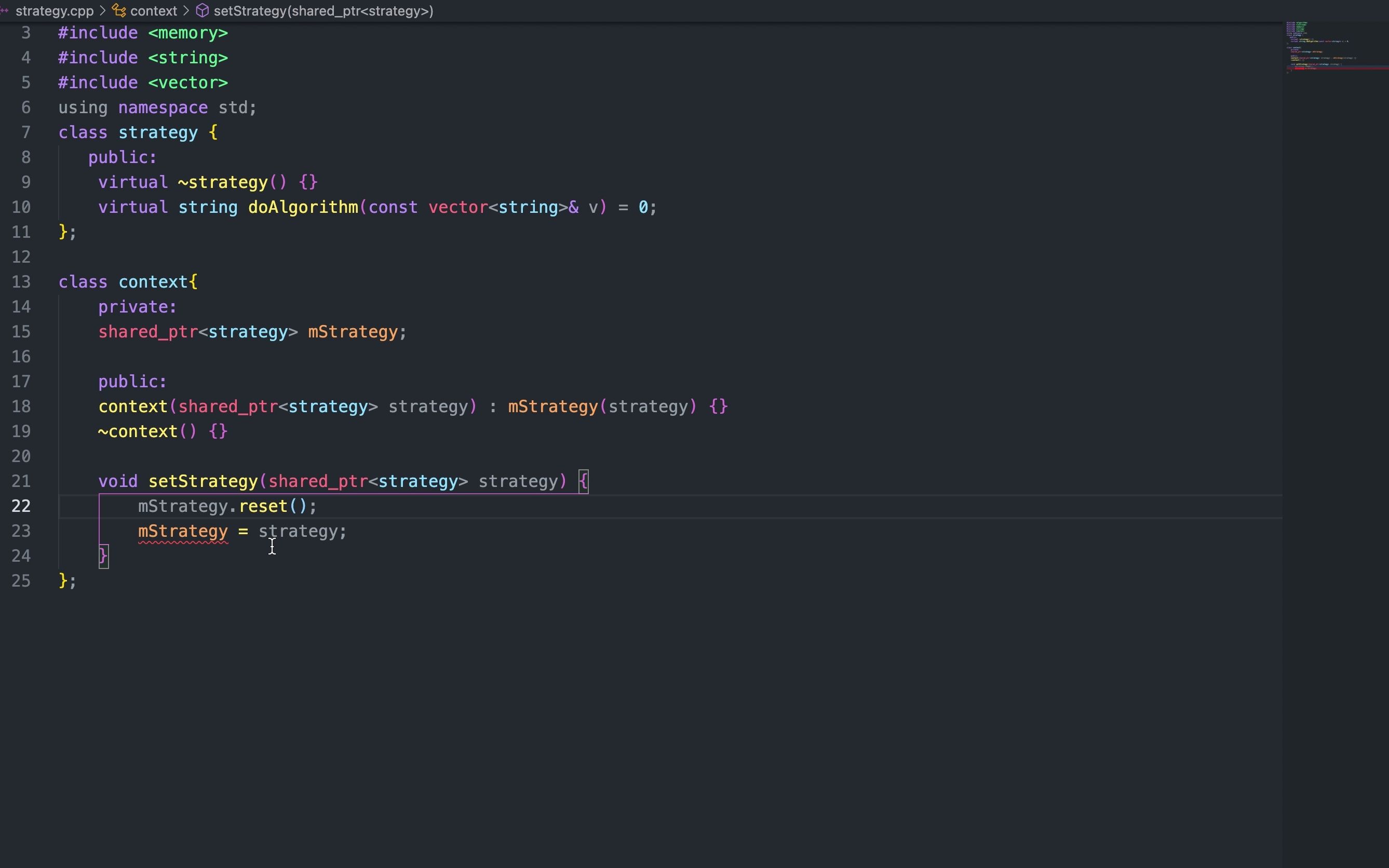 C++设计模式-策略模式