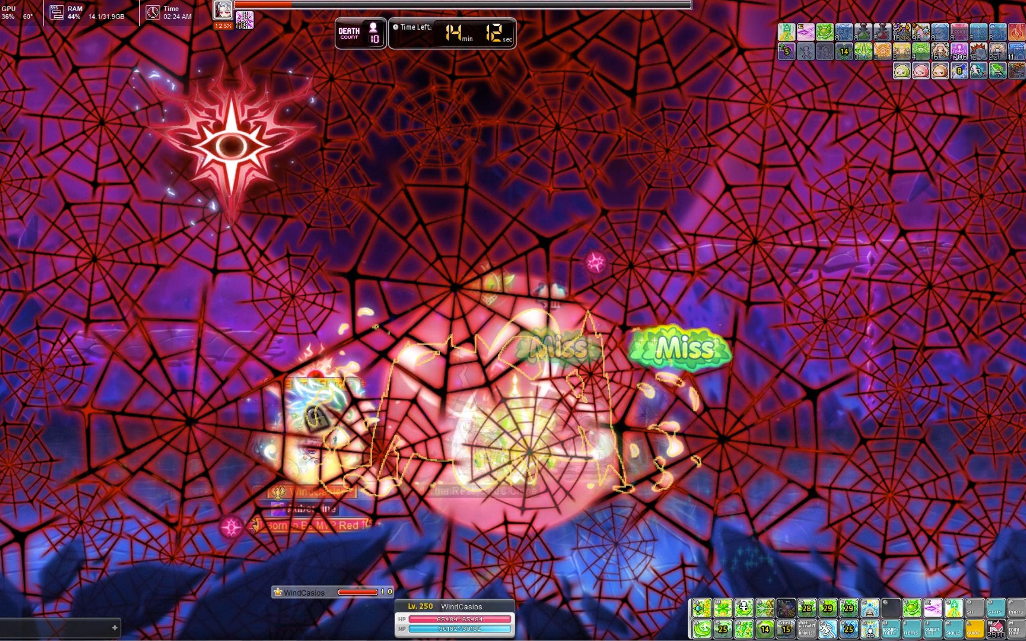 GMS 欧服Luna 萌新风灵solo简单威尔