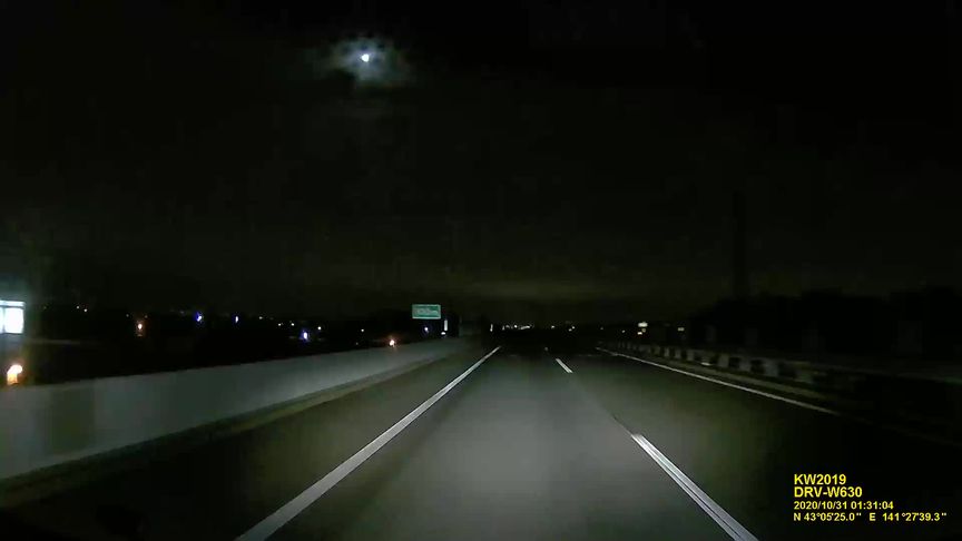 行车记录仪,日本,北海道