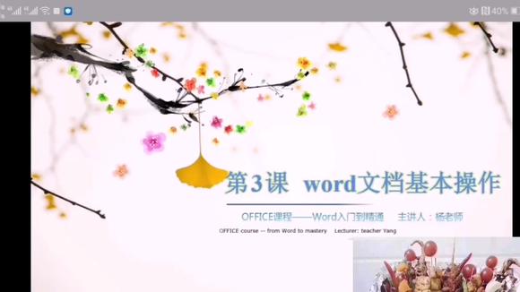 word教学第三集