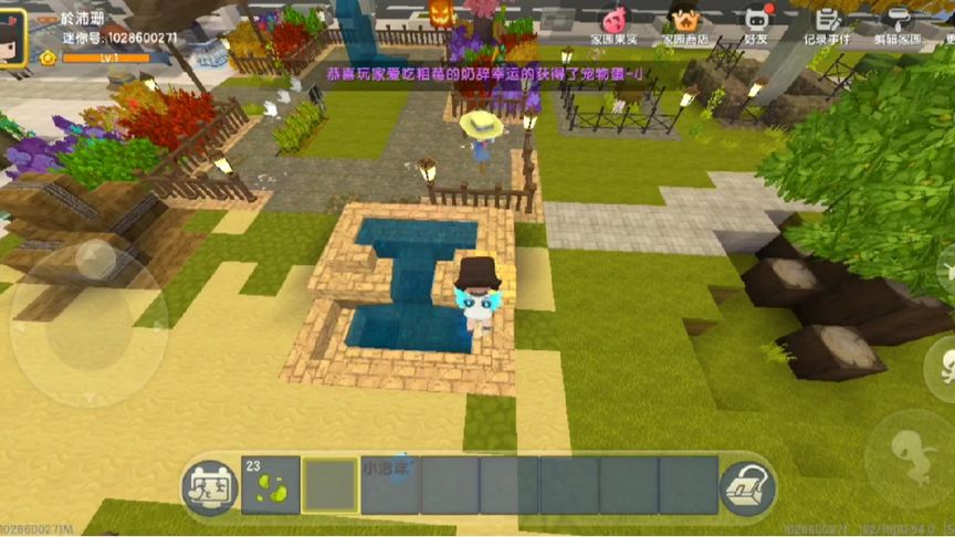 今天玩迷你世界啦 要是想加我好友看我迷你号