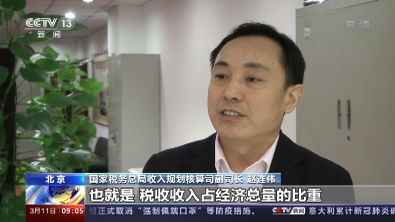 [新闻直播间]“十三五”税收数据看中国经济 我国宏观税负逐年下降