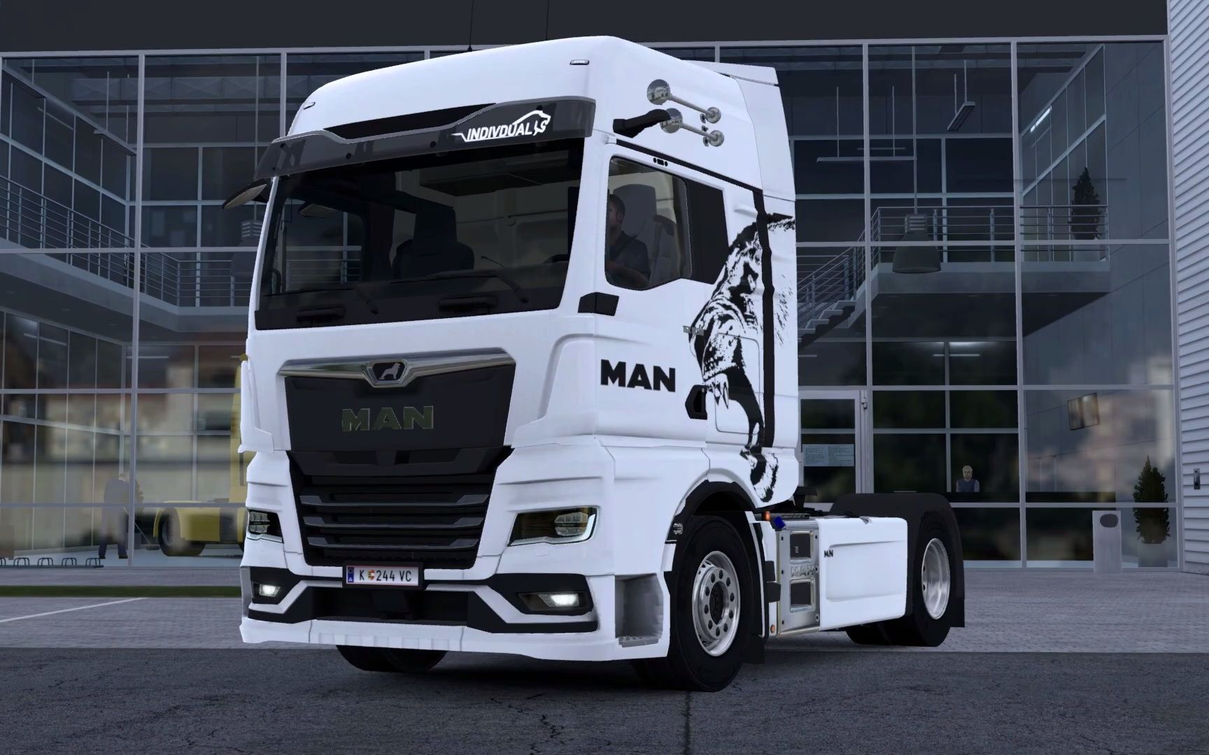 欧卡2Mod:不得了啊!HBB 曼恩TGX 2020更新(TOT参与制作)MAN TGX ...