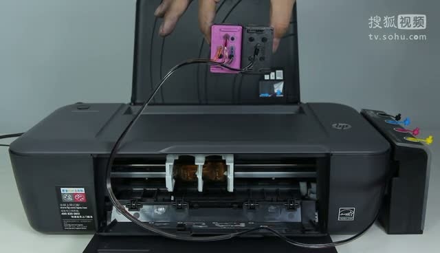 喷墨先生的HP Deskjet 1000打印机连续供墨系统,墨水不回流不倒退展示