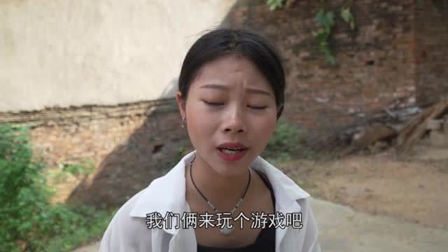 农村夫妻俩玩对对联游戏,没想到一个比一个说得顺溜,都是人才啊