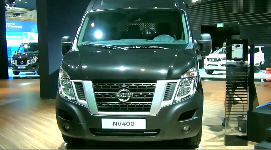 2019款日产NV400封闭厢式货车,外观与内饰实拍展示