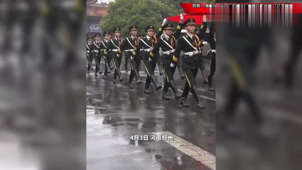 戍边烈士肖思远母校举行主题升旗仪式,缅怀英雄校友和革命先烈